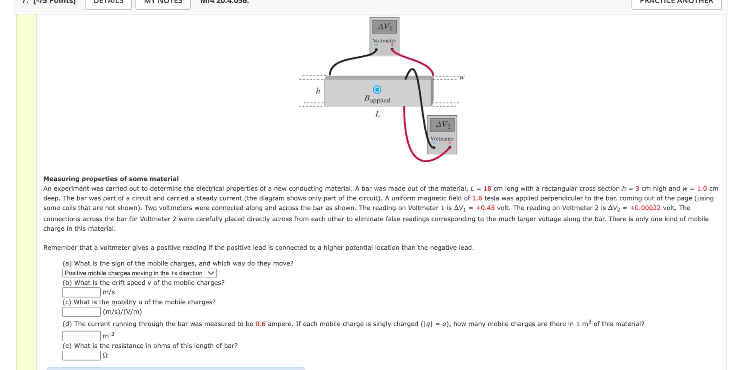Solved Measuring properties of ﻿some materialsome coils that | Chegg.com