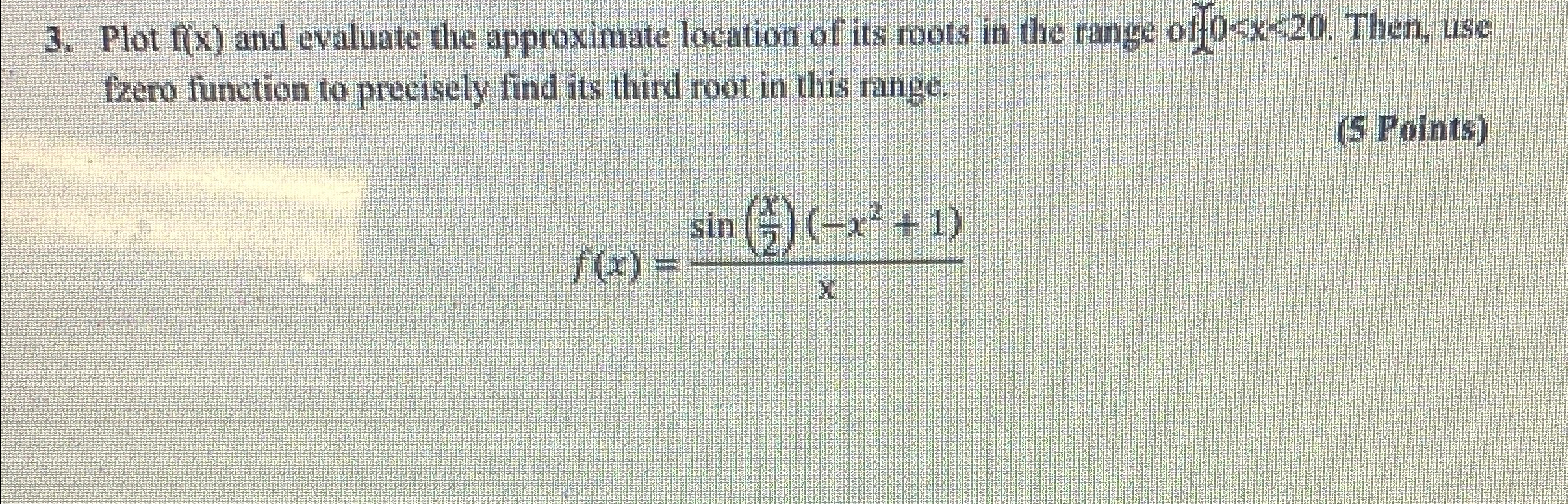Solved Can you solve this in a matlab file? Needing to Plot | Chegg.com