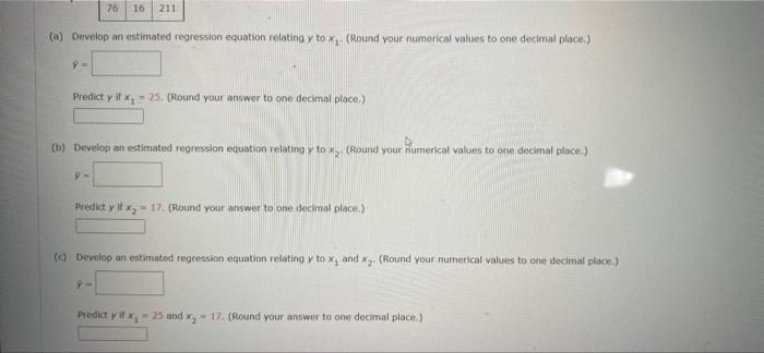 Solved DATAfile: Exer2 A statistical program is recommended | Chegg.com