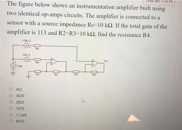 Solved Time lett 1:14:19 The figure below shows an | Chegg.com