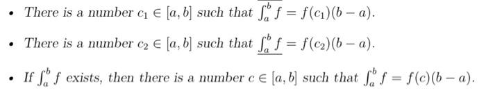 Solved Use the definition of the definite integral So MVT | Chegg.com