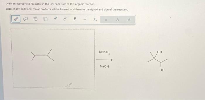 Solved Draw an appropriate reactant on the left-hand side of | Chegg.com