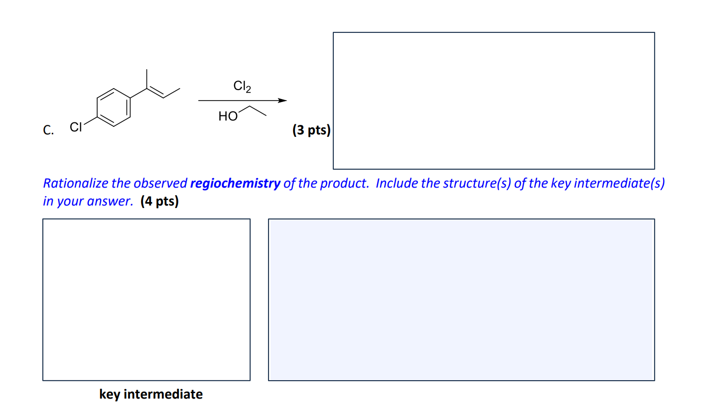 Solved Complete the following reactions, by predicting the | Chegg.com