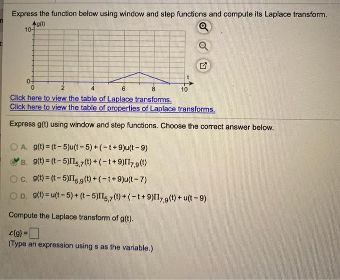 Solved Express the function below using window and step | Chegg.com