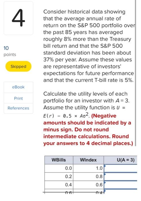 Solved Consider historical data showing that the average | Chegg.com
