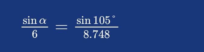 Solved \\( \\frac{\\sin \\alpha}{6}=\\frac{\\sin | Chegg.com