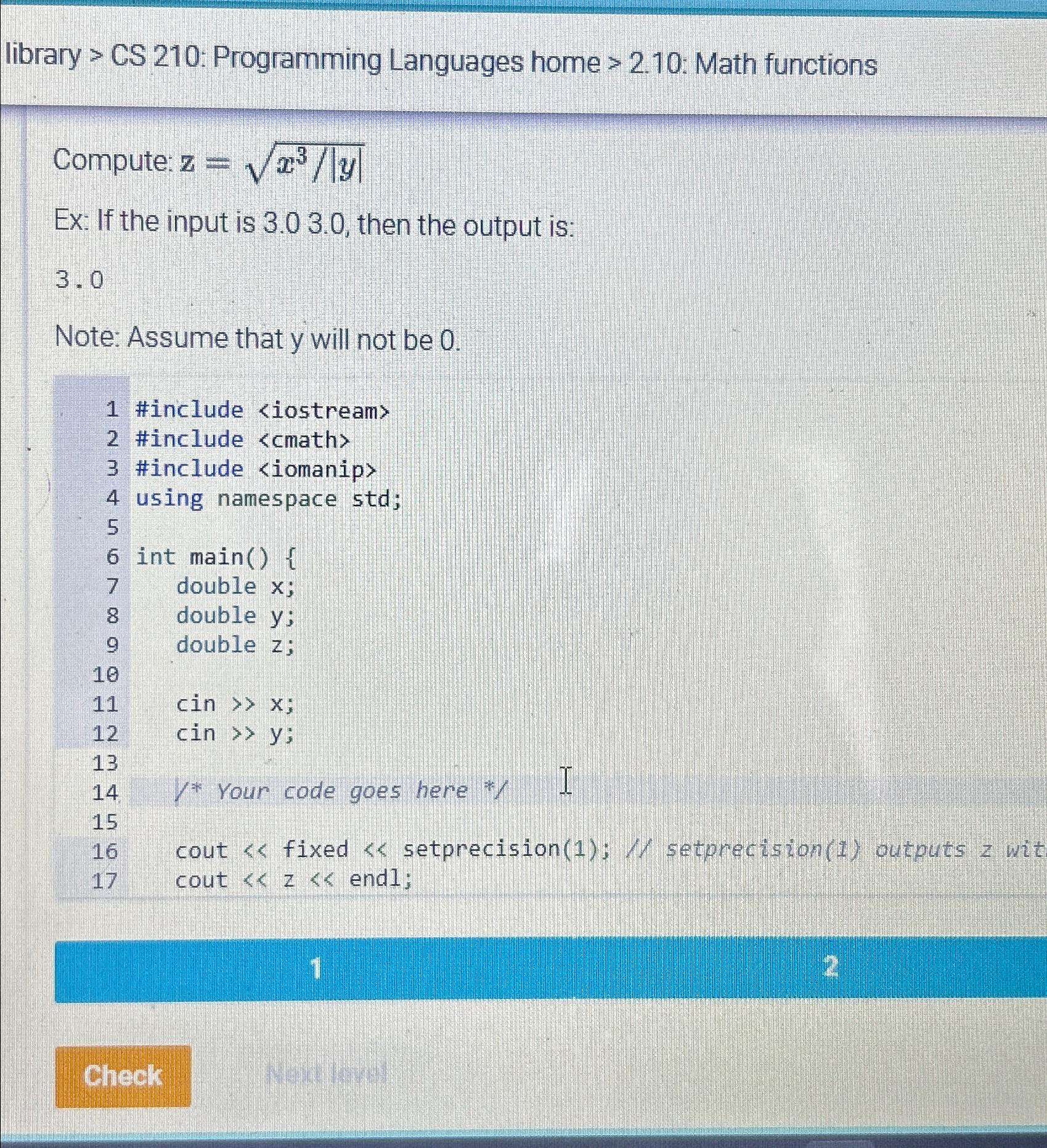 Solved Library ﻿cs 210 Programming Languages Home 210 