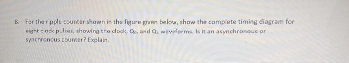 Solved 4. Given a BCD decode counter with only the Qoutput | Chegg.com
