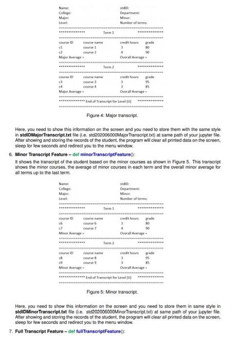 Solved Develop a menu driven complete program that can | Chegg.com