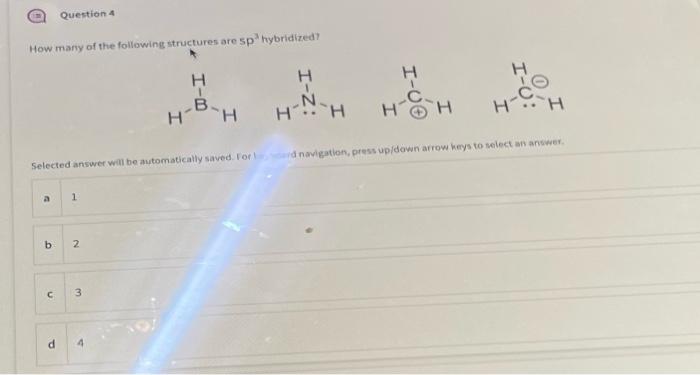 Solved How many of the following structures are 5p3 | Chegg.com