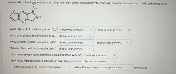 Solved Answer the following questions about the skeletal | Chegg.com