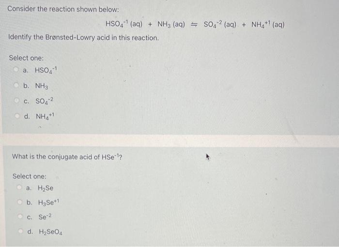 Solved Consider the reaction shown below: | Chegg.com