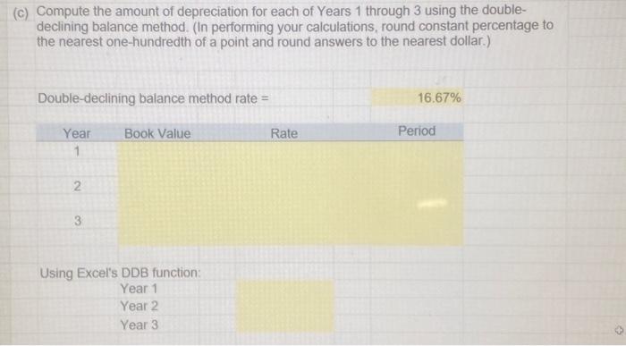 Exercise 11-1 (LO1) Depreciation Computations - SL, | Chegg.com