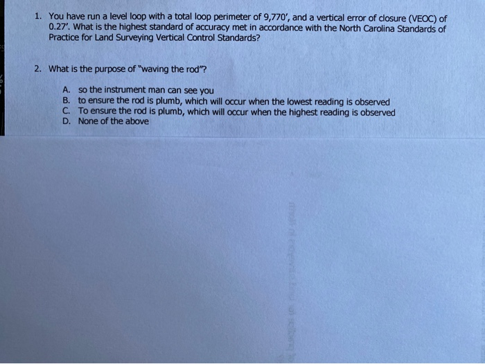 Solved 1. You have run a level loop with a total loop | Chegg.com