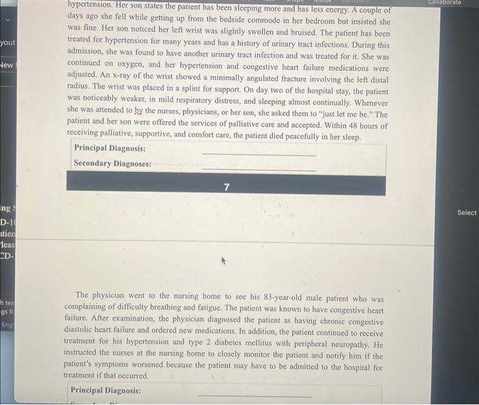 Solved Coding Scenarios for Basic ICD-10-CM ICD-10-CM | Chegg.com