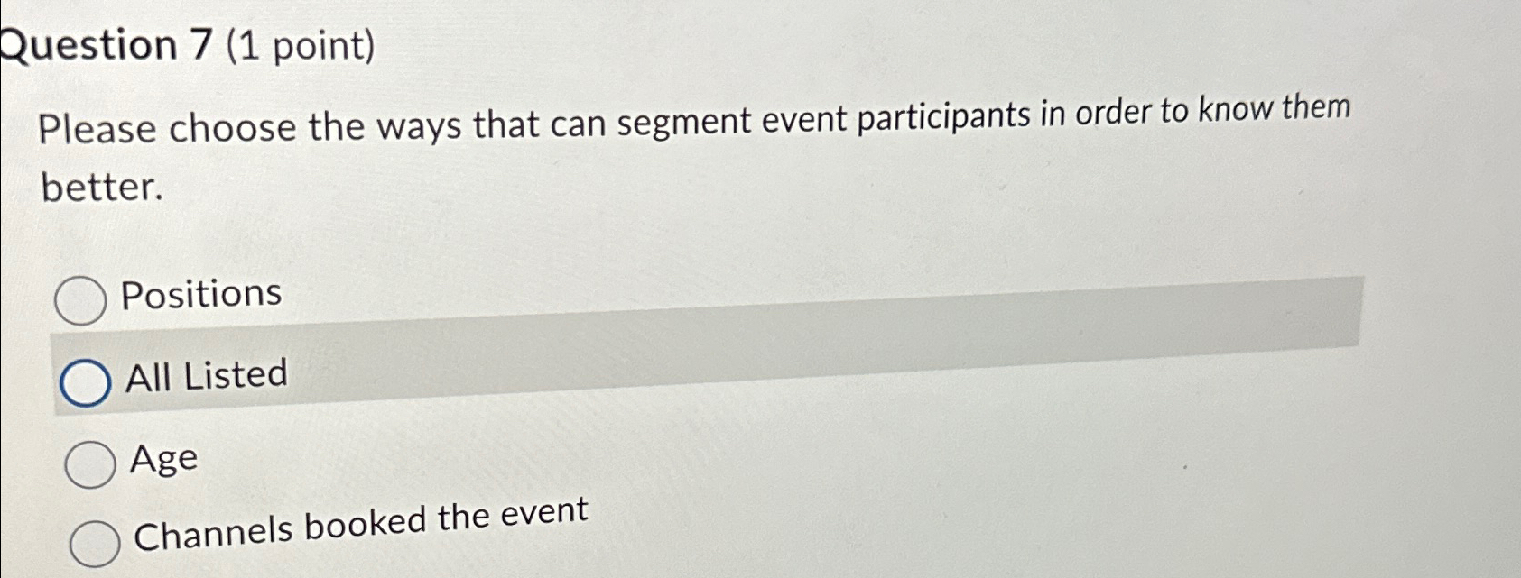 Solved Question 7 (1 ﻿point)Please choose the ways that can | Chegg.com