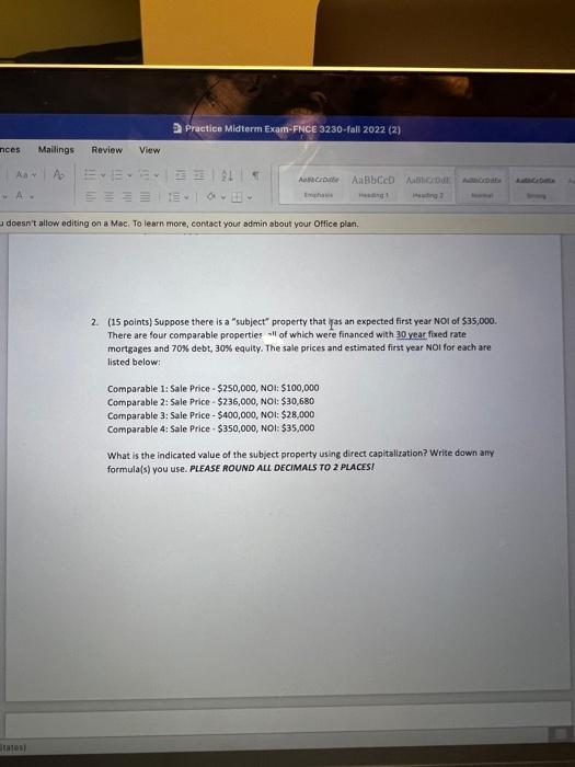 Solved 2. (15 points) Suppose there is a "subject" property | Chegg.com