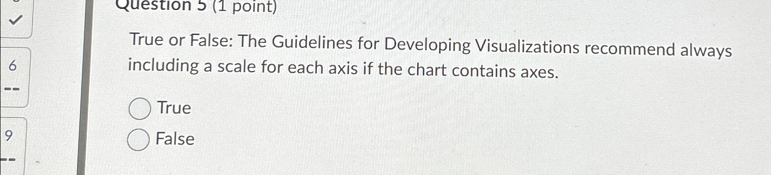 Solved True or False: The Guidelines for Developing | Chegg.com
