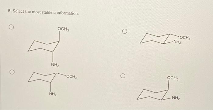 Solved identify the trans conformation for | Chegg.com