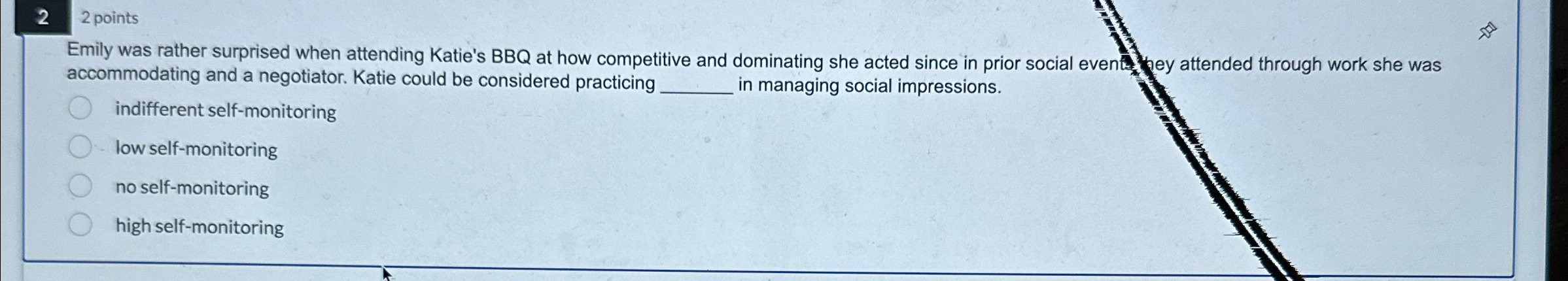 Solved 22 ﻿pointsEmily was rather surprised when attending | Chegg.com