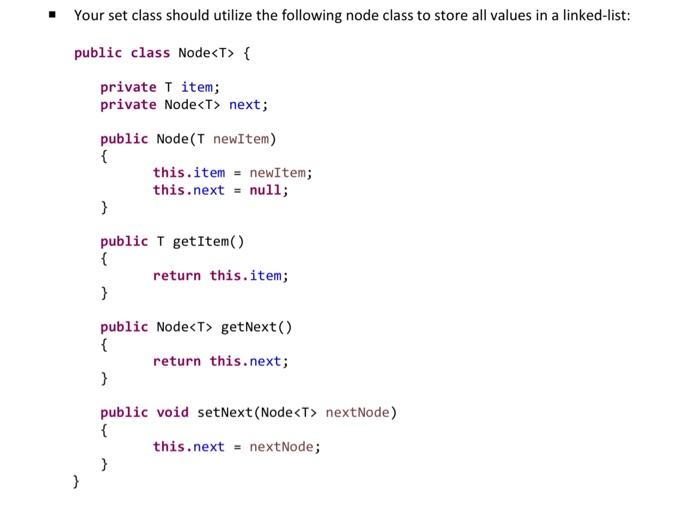 Solved Once again, recall that a set is a collection of | Chegg.com