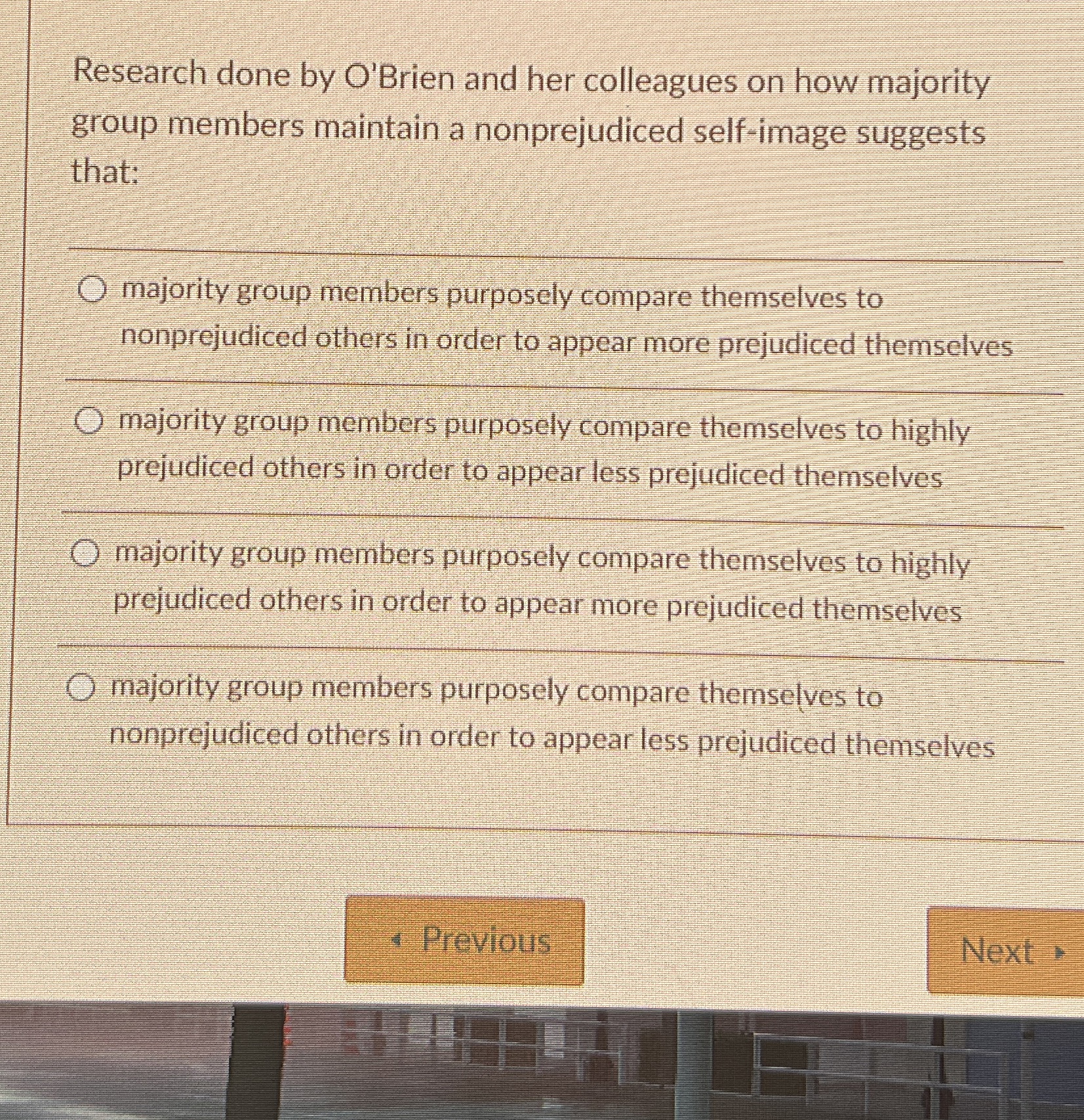 Solved Research done by O'Brien and her colleagues on how | Chegg.com