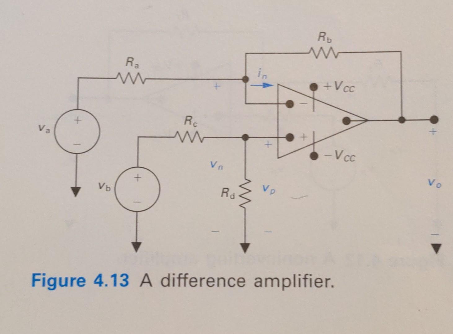 Solved 25. The resistors in the difference amplifier shown | Chegg.com