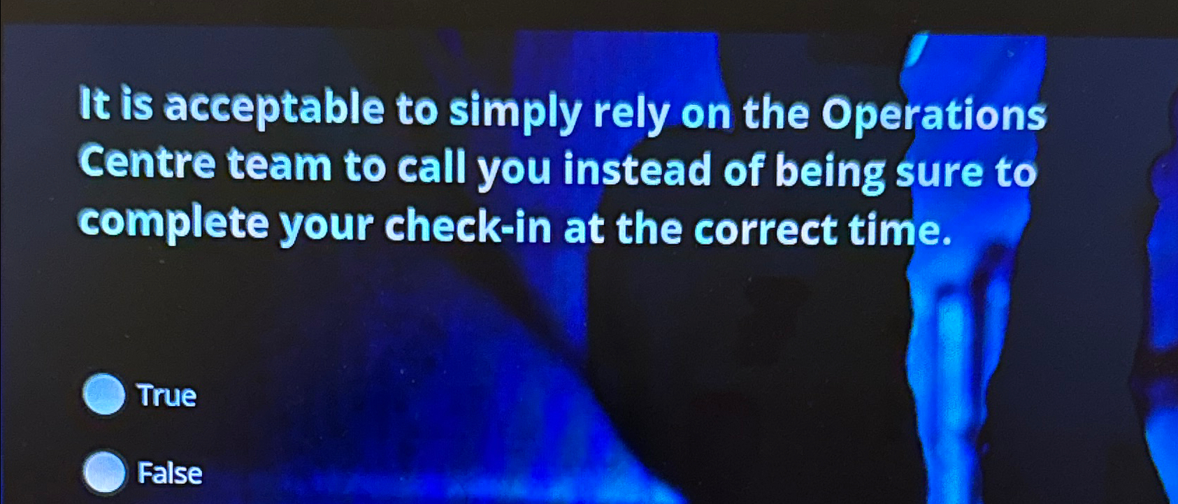Solved It is acceptable to simply rely on the Operations | Chegg.com