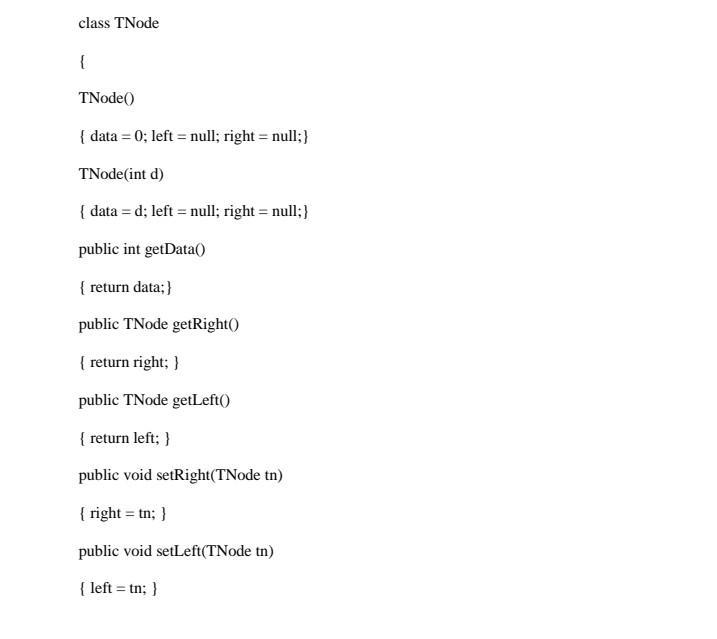 Solved Binary Search Tree (BST) The following Program in | Chegg.com