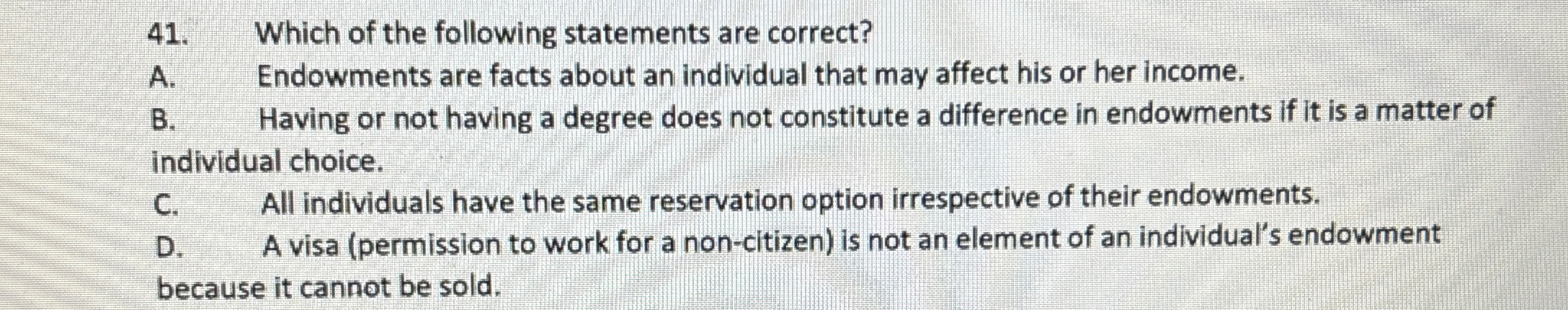Solved Which of the following statements are correct?A. | Chegg.com