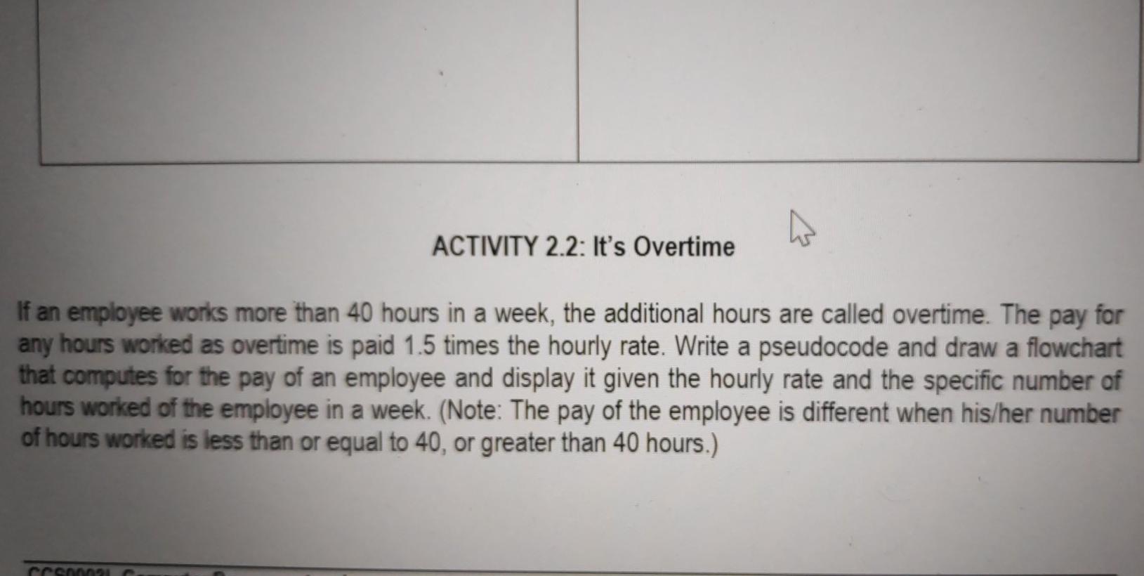 Solved V Laboratory Activity Directions Write The Pseudo