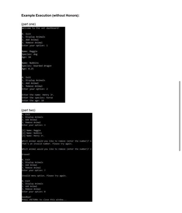 Solved Objectives: - Continue practicing past concepts - | Chegg.com