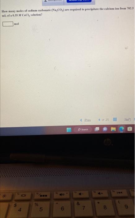 Solved How many moles of wodium carbonate (Na2CO3) are | Chegg.com