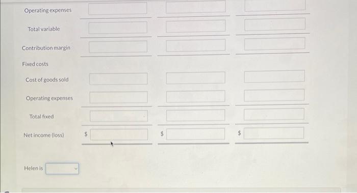 Solved Helen Mars, a recent graduate of Bell's accounting | Chegg.com