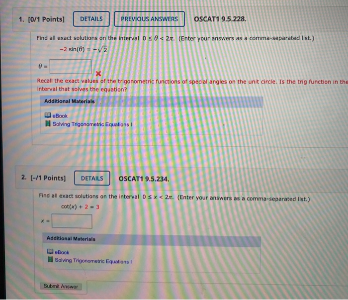 Solved 1. [0/1 Points] DETAILS PREVIOUS ANSWERS OSCAT1 | Chegg.com