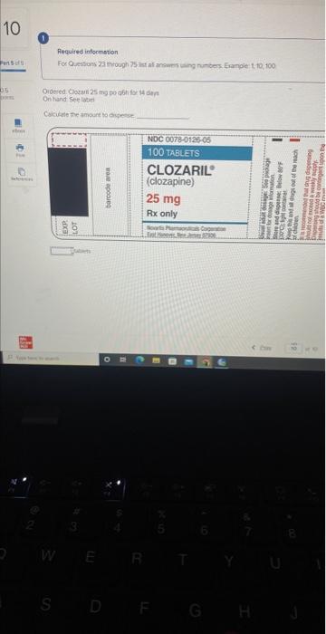 Aequired informetion For Questons 73 mhough 75 ads al | Chegg.com