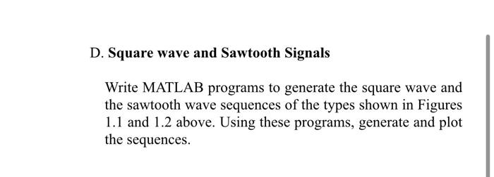 A. Unit Sample and Unit Step Sequences a. Run | Chegg.com