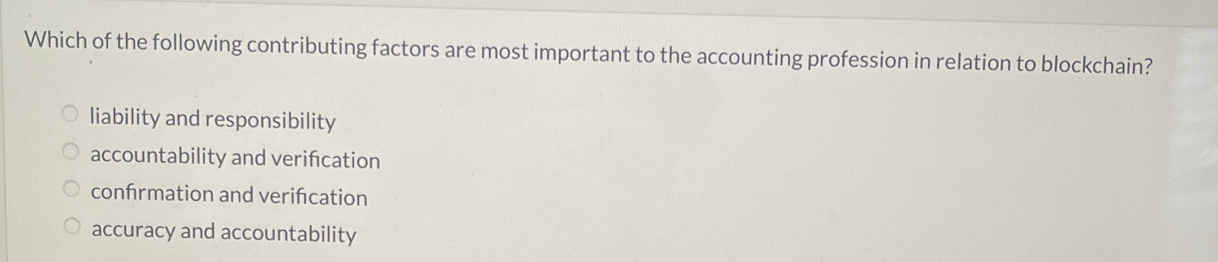 Solved Which of the following contributing factors are most | Chegg.com