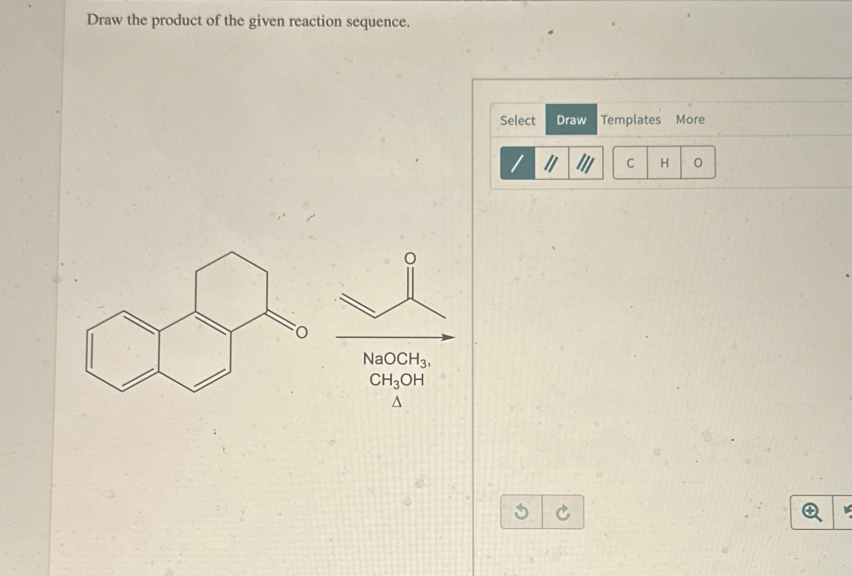 Draw The Product Of The Given Reaction Sequence