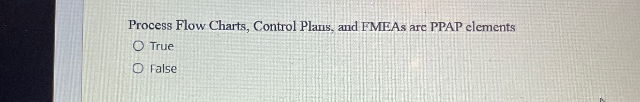 Solved Process Flow Charts, Control Plans, and FMEAs are | Chegg.com