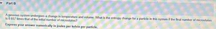 Solved Quantitative relationship between entropy and number | Chegg.com