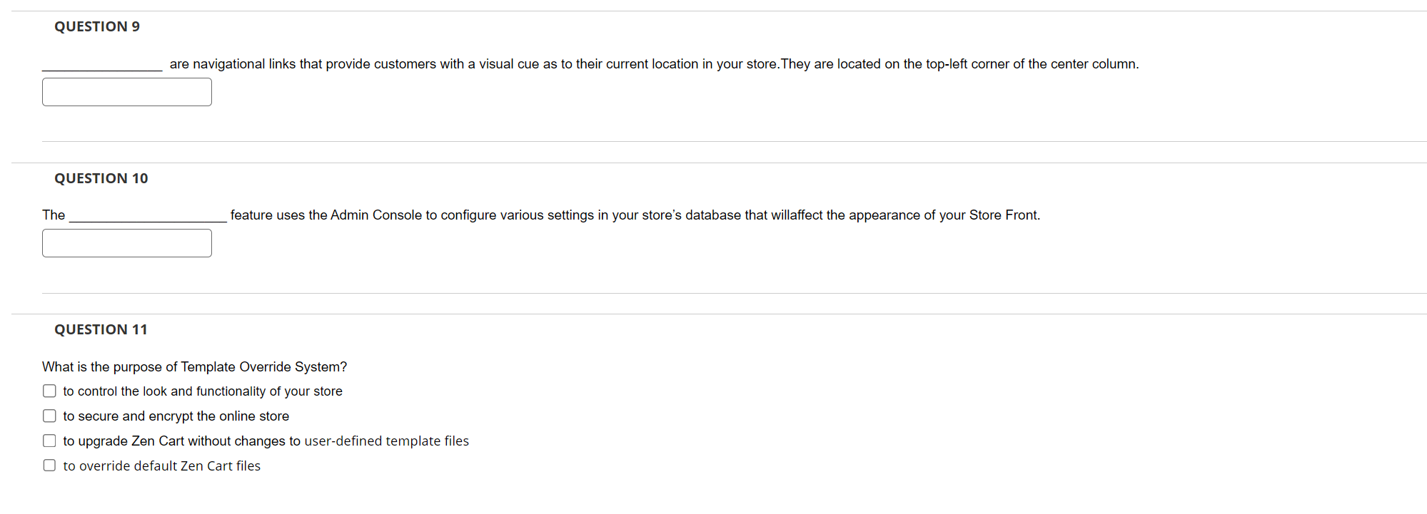 Solved QUESTION 9are navigational links that provide | Chegg.com