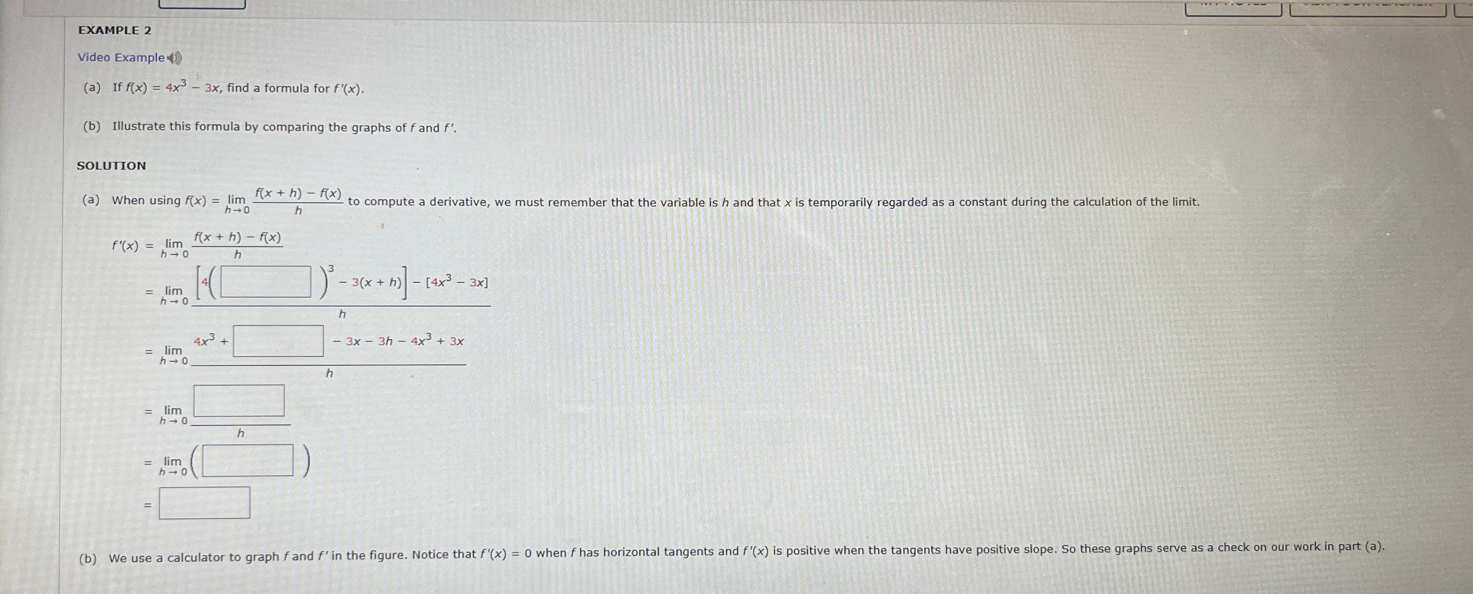 Solved EXAMPLE 2Video Example 101 | Chegg.com