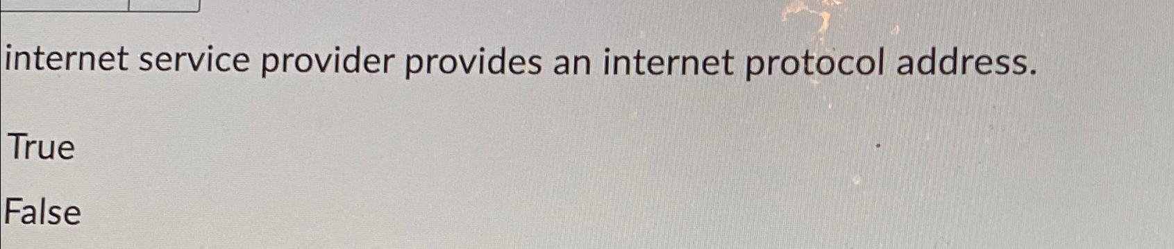Solved internet service provider provides an internet | Chegg.com