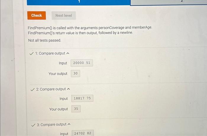 Solved 8 Compare Output ∧ Input Your Output 9 Compare 
