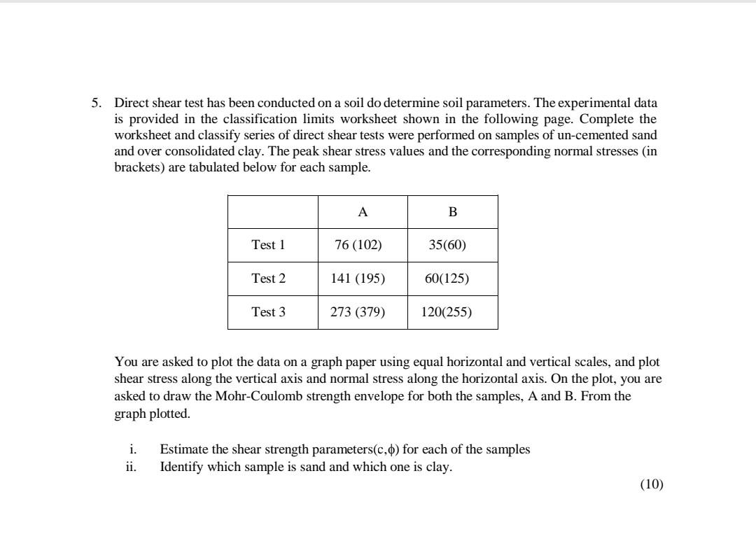 Solved 1. A road is required to make beside a hilly area, | Chegg.com