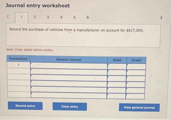 Journal entry worksheet 3 Record the purchase of | Chegg.com