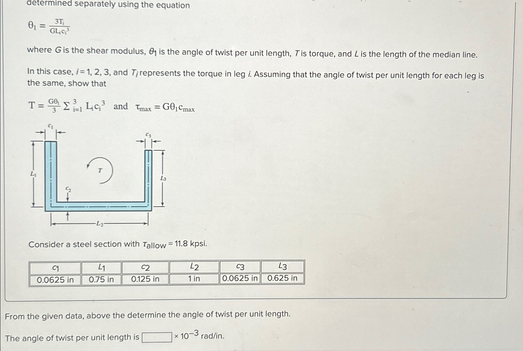 Solved determined separately using the | Chegg.com