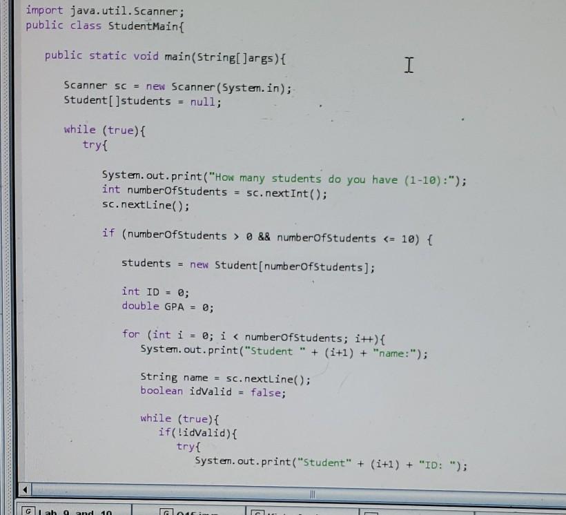 Solved public class Student{ private String name; private | Chegg.com