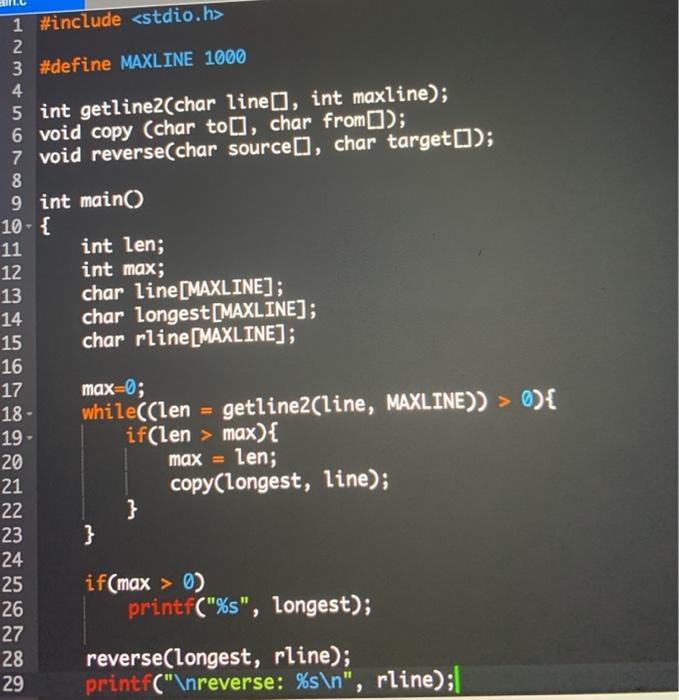 Solved Write a function reverse(s) that reverses the | Chegg.com